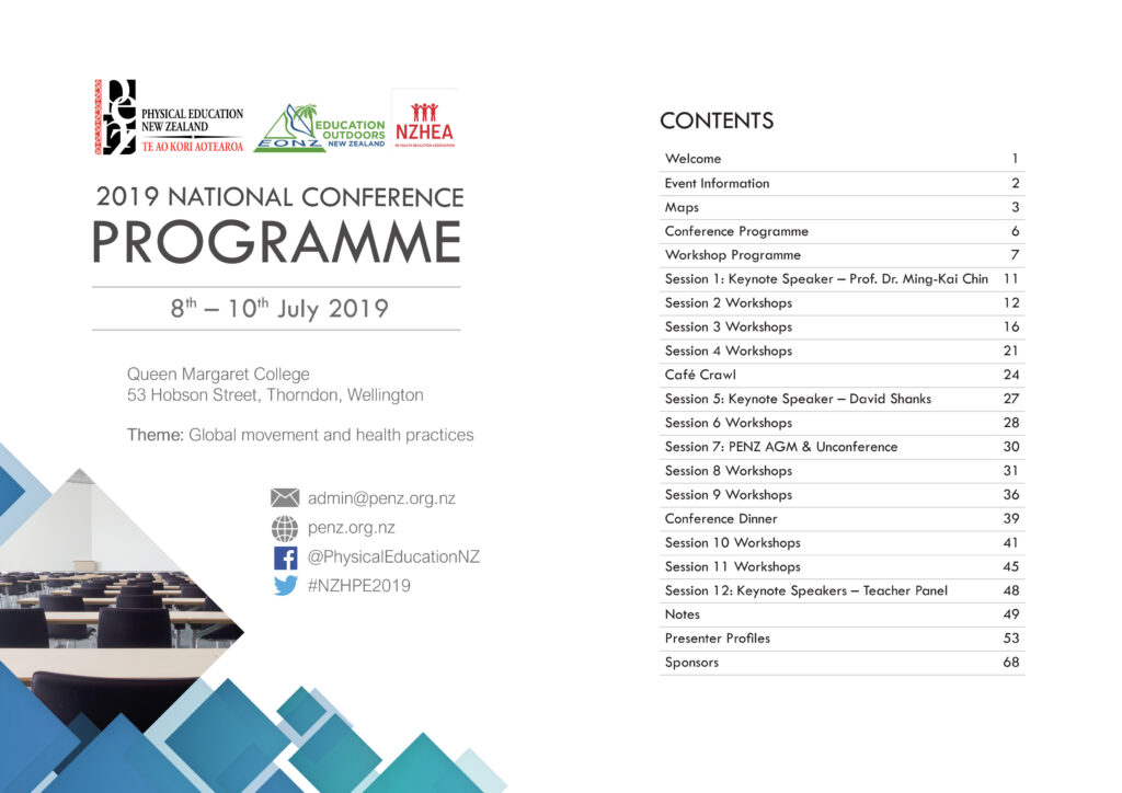 PENZ Conference Booklet – Whale Creative